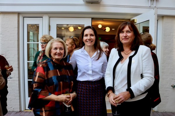 Amy Ricchetti and Tammy Haddad host lunch to honor Madame Sabine Raczy ...